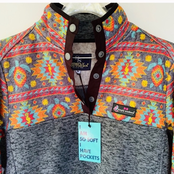 Simply Southern | Sweaters | Simply Southern Pullover Knit Sweater Soft ...